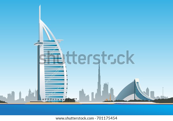 1,083 Dubai Beach Stock Vectors, Images & Vector Art | Shutterstock