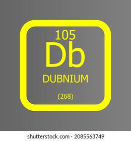 296 Periodic table elements dubnium Images, Stock Photos & Vectors ...