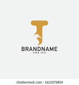 Duck Letter T Vector Logo Icon Stock Vector (Royalty Free) 1621076854 ...