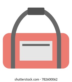 Duffle Bag Vector Icon Stock Vector (Royalty Free) 782600062 | Shutterstock
