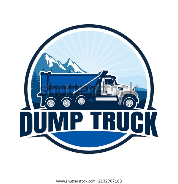 Dump Truck Logo Design Icon Vector 库存矢量图（免版税）2132907183 | Shutterstock