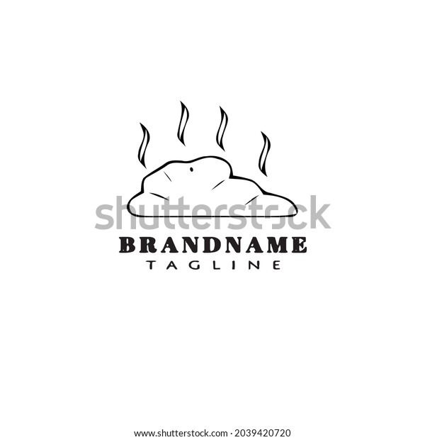 Dung Logo Icon Cartoon Design Template Stock Vector (Royalty Free ...