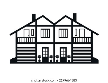 1,199 Duplex exterior Images, Stock Photos & Vectors | Shutterstock