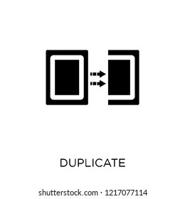 Duplicate Icon Duplicate Symbol Design Seo Stock Vector (Royalty Free ...