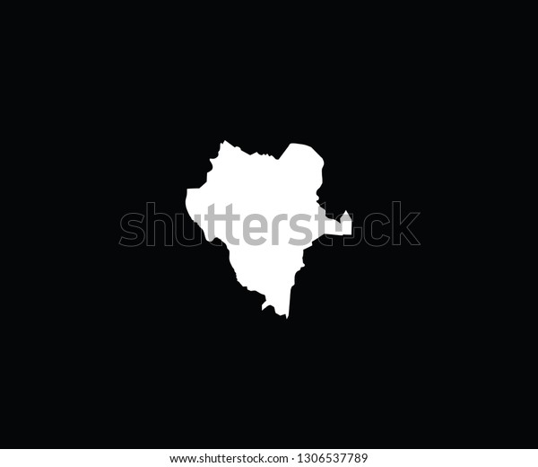 Durango Outline Map Mexico State Stock Vector (Royalty Free) 1306537789