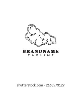 Dust Clouds Logo Cartoon Icon Design Stock Vector (Royalty Free ...