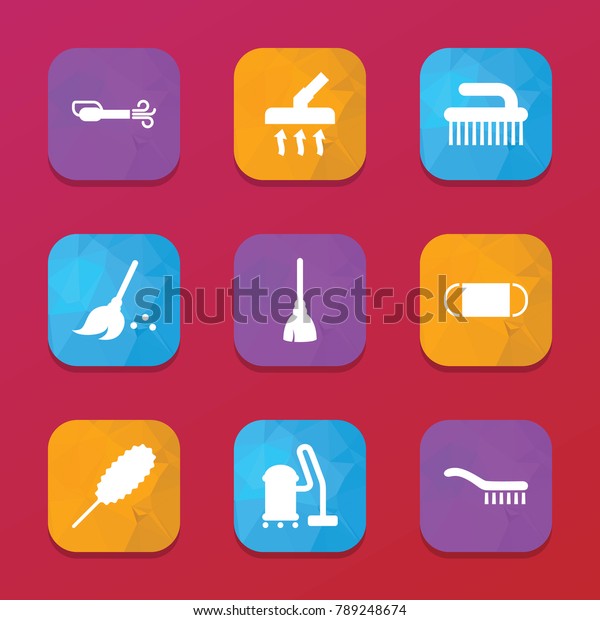 Dust Icons Vector Collection Filled Dust Stock Vector (Royalty Free ...