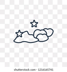 Dust Vector Outline Icon Isolated On Stock Vector (Royalty Free ...