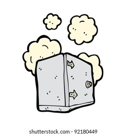 Old Cartoon Safe Stock Illustration 135736832 | Shutterstock