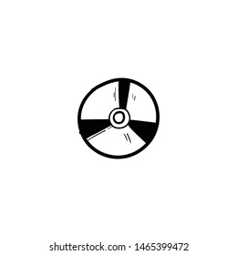Dvd Doodle Icon Vector Hand Drawing Stock Vector (Royalty Free ...