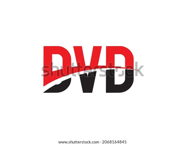 Dvd Letter Initial Logo Design Vector Stock Vector (Royalty Free ...
