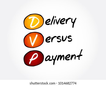 Dvp Delivery Versus Payment Common Form: vector de stock (libre de ...