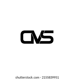 Dvs Typography Letter Monogram Logo Design Stock Vector (Royalty Free ...