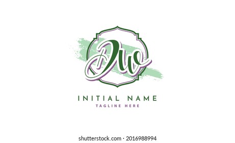 637 Vintage letter dw Images, Stock Photos & Vectors | Shutterstock