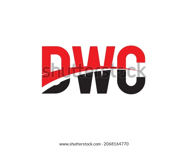 Dwc Letter Initial Logo Design Vector Stock Vector (Royalty Free ...