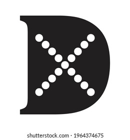 Dx Icon Logo Design Stock Vector (Royalty Free) 1964374675 | Shutterstock