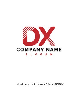 Dx Letter Logo Design Dx Letter Stock Vector (Royalty Free) 1657393063 ...
