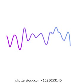 Sound Wave Pulse Line Blue Green 스톡 벡터(로열티 프리) 1522843973 | Shutterstock