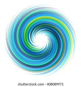 Dynamic Flow Illustration Swirl Background Stock Vector (Royalty Free ...