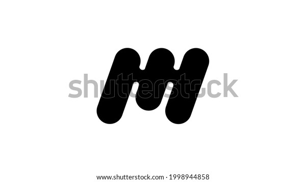 Dynamic Letter M Logo Design Template Stock Vector (Royalty Free ...
