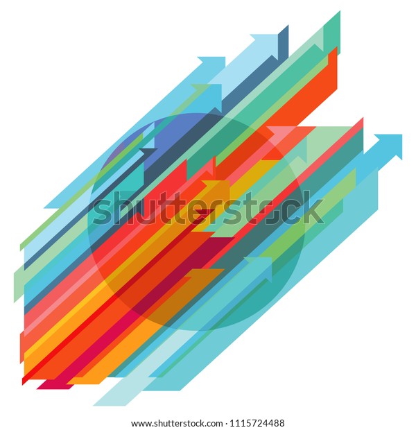 Dynamic Path Symbol Abstract Illustration Stock Vector (Royalty Free ...