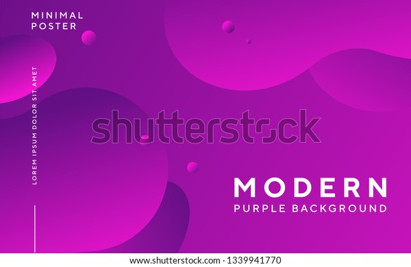 Dynamic Purple Color Modern Background Vector_1 Stock Vector (Royalty ...