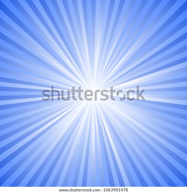 Dynamic Sunburst Background Blue Motion Vector 库存矢量图（免版税）1063981478 ...