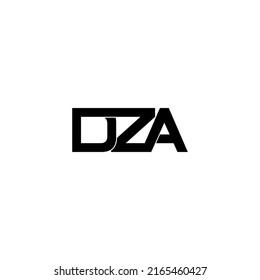 Dza Letter Original Monogram Logo Design Stock Vector (Royalty Free ...