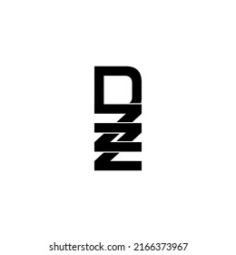 Dzz Letter Original Monogram Logo Design Stock Vector (Royalty Free ...