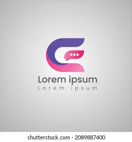5,819 E chat logo Images, Stock Photos & Vectors | Shutterstock