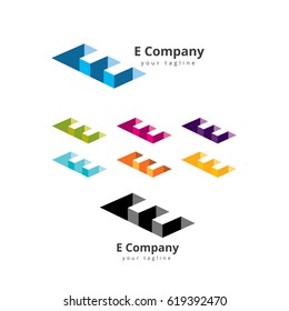 E Company Logo Stock Vector (Royalty Free) 619392470 | Shutterstock