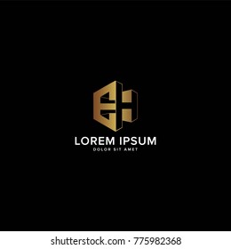 E H Logo Stock Vector (Royalty Free) 775982368 | Shutterstock