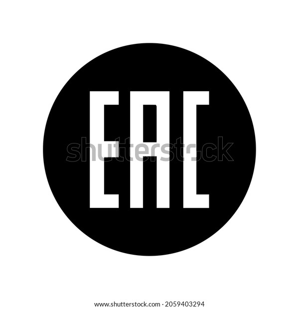 Eac Sign Vector Illustration Symbol Eurasian Stock Vector (Royalty Free ...