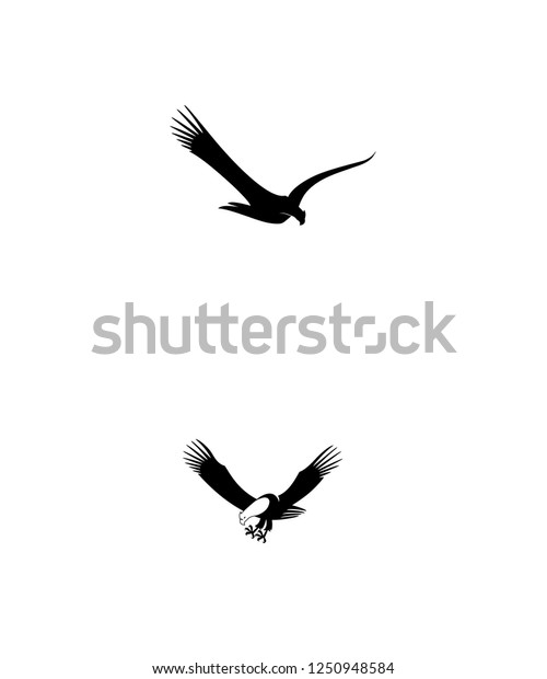 Eagle Attack Logo Icon Symbols Vector Stock Vector (Royalty Free ...