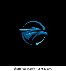 Eagle Communication Technology Logo Icon Vector: เวกเตอร์สต็อก (ปลอดค่า ...
