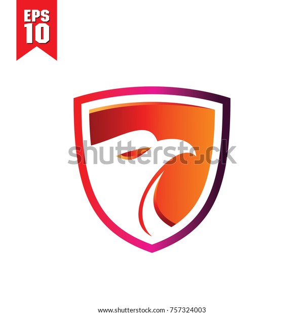 Eagle Fire Protection Logo Stock Vector (Royalty Free) 757324003 ...