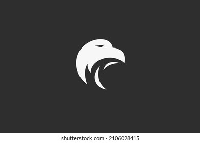Eagle Head Cool Logo Design Stock Vector (Royalty Free) 2106028415 ...