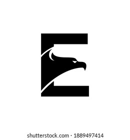 Eagle Head Letter Logo Initial Business Stock Vector (Royalty Free ...