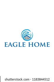 Eagle Home Logo Stock Vector (Royalty Free) 1183844512 | Shutterstock
