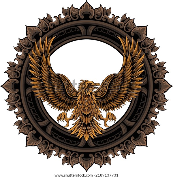 Eagle Illustration Vector Design That You Stock Vector (Royalty Free ...