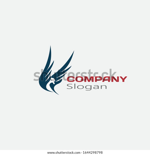 Eagle Logo Letter Logo Icon Stock Vector (Royalty Free) 1644298798 ...