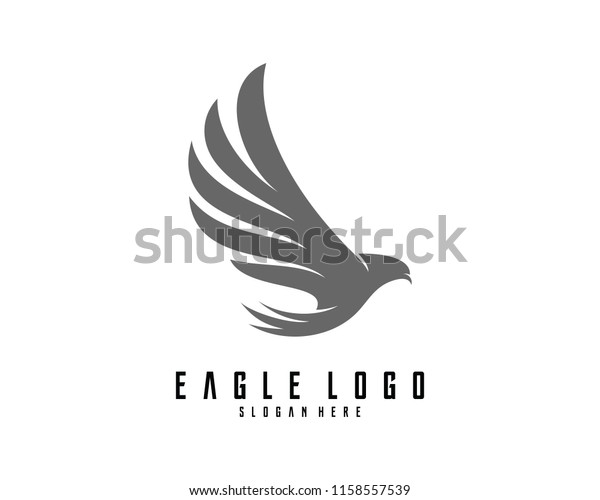 Eagle Logo Vector Stock Vector (Royalty Free) 1158557539 | Shutterstock