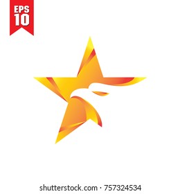 Eagle Star Logo Stock Vector (Royalty Free) 757324534 | Shutterstock