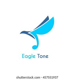 Eagle Tone Logo Vector Design Stock Vector (Royalty Free) 457551937 ...