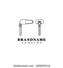 Ear Buds Logo Icon Design Template Stock Vector (Royalty Free ...