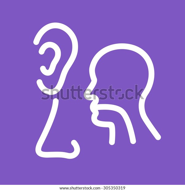 Ear Nose Throat Ent Icon Vector Stock Vector (Royalty Free) 305350319 ...