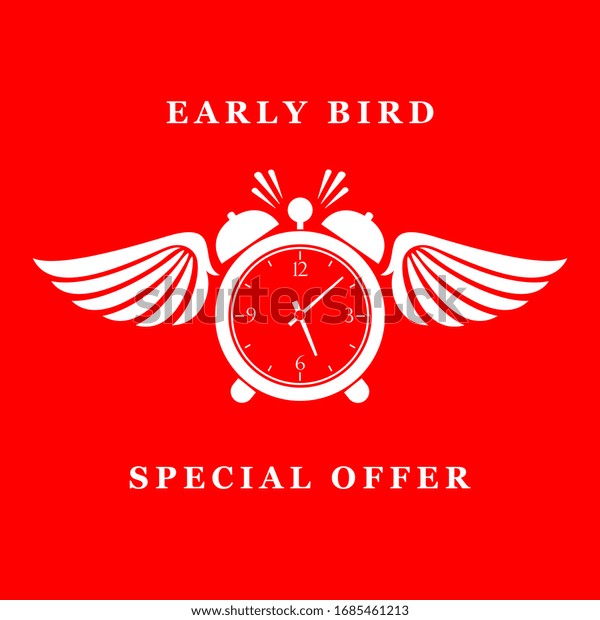 Early Bird Special Offer Vector Icon Stock Vector (Royalty Free ...