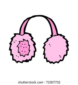 Earmuffs Cartoon Stock Vector (Royalty Free) 72307732 | Shutterstock