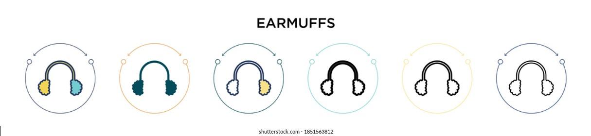 3,830 Earmuff icon Images, Stock Photos & Vectors | Shutterstock