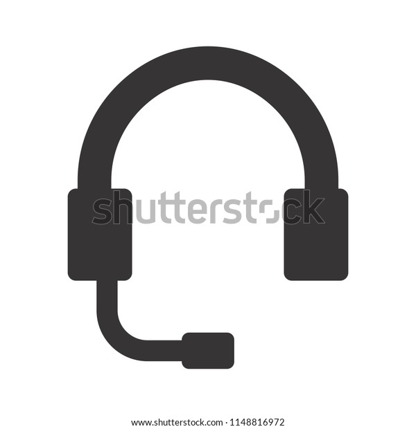 Earphone Logo Headphone Logo Headset Symbol Stock Vector (Royalty Free ...